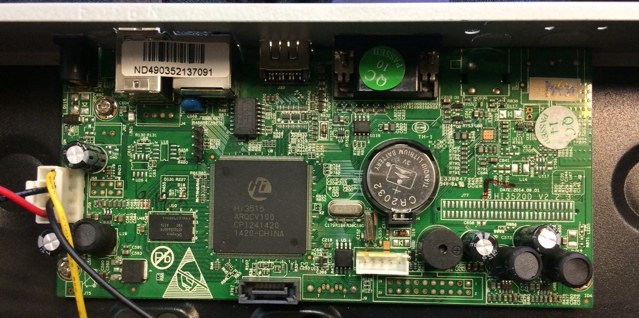 HI3520D V2.2.3 - نرم افزار بازیابی رمز